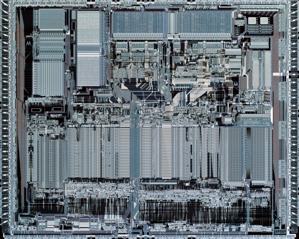 WILD CLOSE-UPS OF COMPUTER CHIPS LOOK LIKE INTRICATE CITIES ...